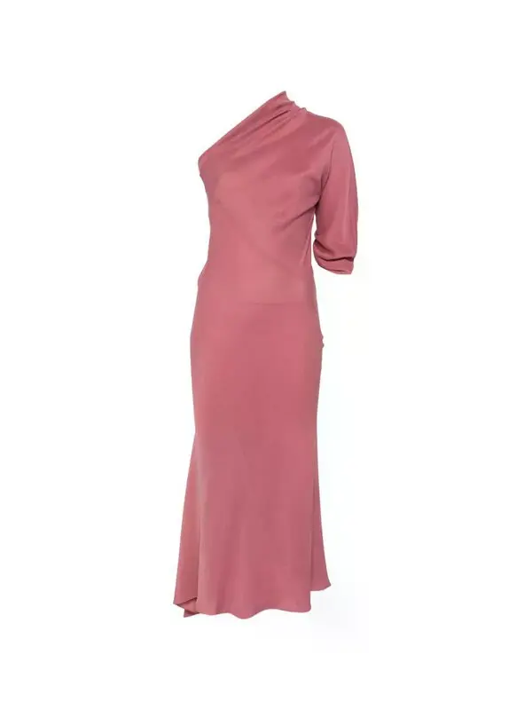 CORTANA Aldara One-shoulder Maxi Dress