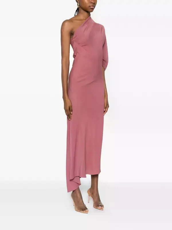 CORTANA Aldara One-shoulder Maxi Dress