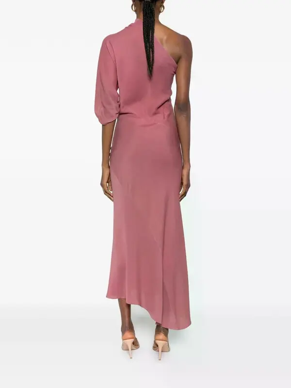 CORTANA Aldara One-shoulder Maxi Dress