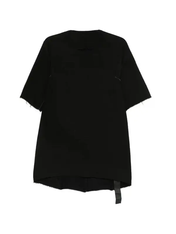 ISAAC SELLAM EXPERIENCE Frayed T-shirt - Black