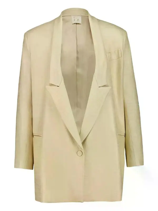 PAULA Floral-appliqué Tailored Blazer - Neutrals
