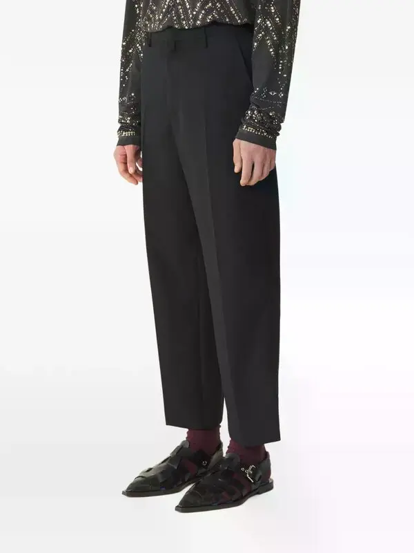 LANVIN Pleated Wool Trousers