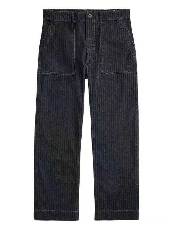Ralph Lauren Herringbone Cotton Trousers