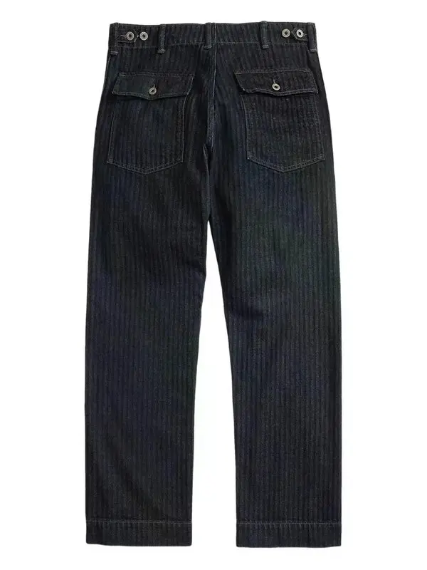 Ralph Lauren Herringbone Cotton Trousers
