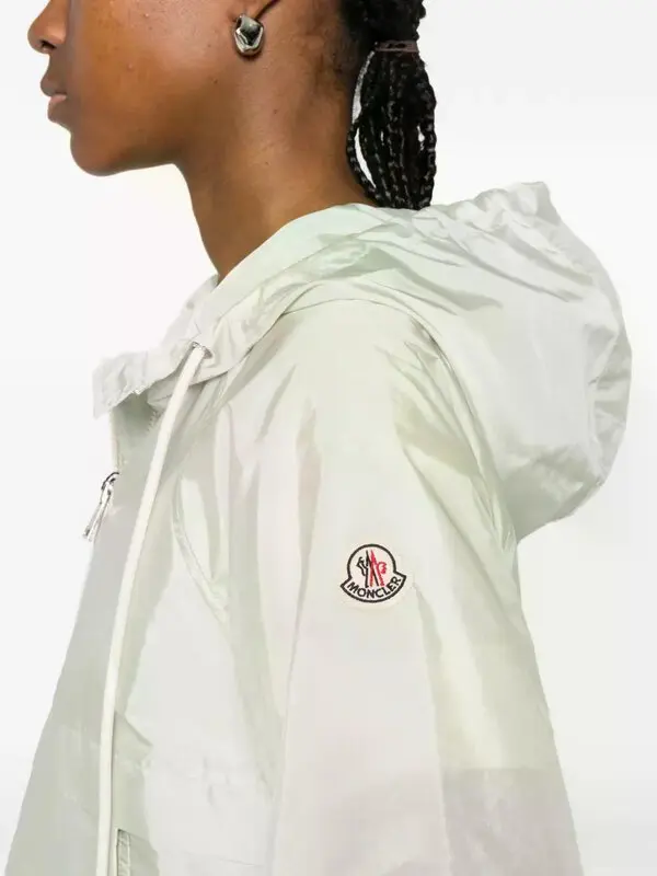 Moncler Coquelicot Hooded Jacket - Green