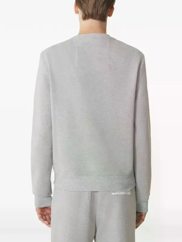 LANVIN Logo-detail Crew-neck Sweatshirt
