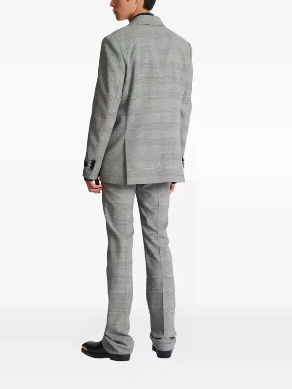 Balmain Prince-of-wales Double-breasted Blazer