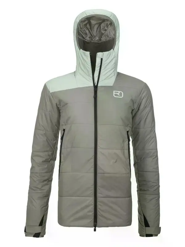 ORTOVOX Quilted Hooded Jacket - Grey