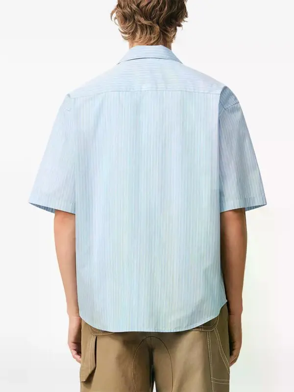 AMI Paris Cotton Short Sleeve De Coeur Boxy Shirt