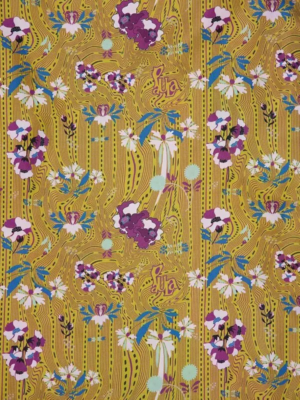 PAULA Floral-print Silk Dress