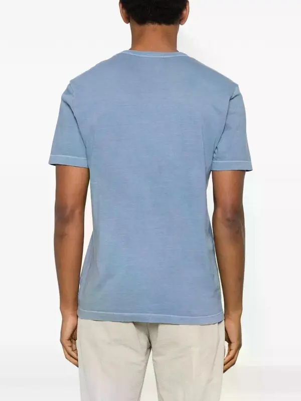 JAMES PERSE Crew-neck Short-sleeved T-shirt - Blue