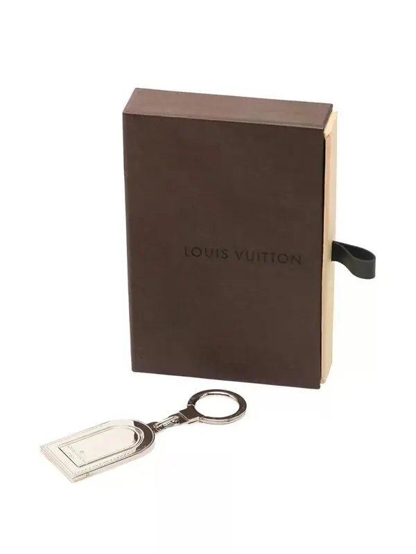 LOUIS VUITTON 2000-2025 Metal Luggage Tag Key Holder