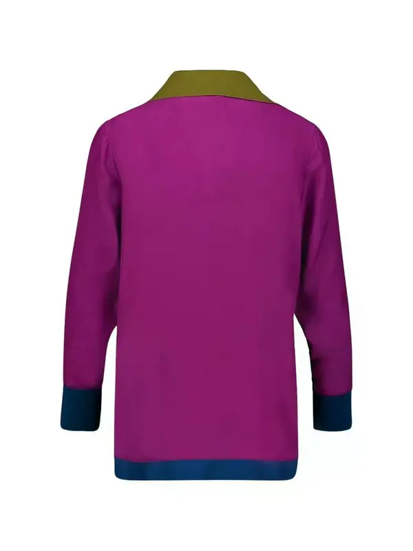 PAULA Long-sleeve Blouse - Purple