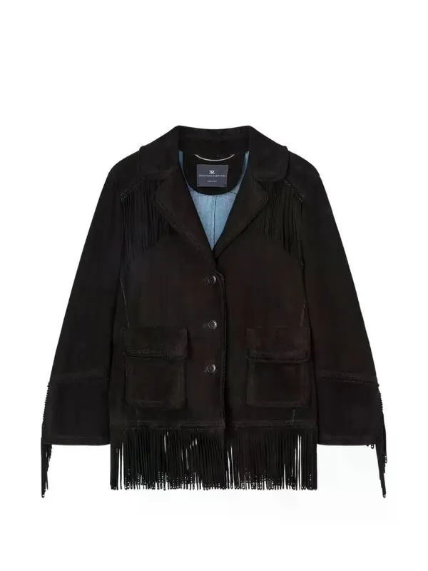 Ermanno Scervino Fringe Patch-pocket Jacket