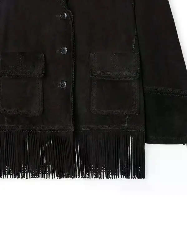Ermanno Scervino Fringe Patch-pocket Jacket