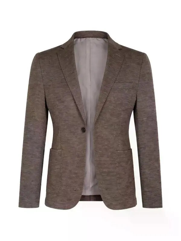 MAURIZIO BALDASSARI Long-sleeve Single-breasted Blazer