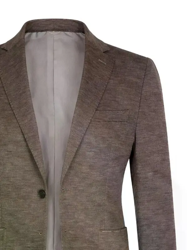 MAURIZIO BALDASSARI Long-sleeve Single-breasted Blazer