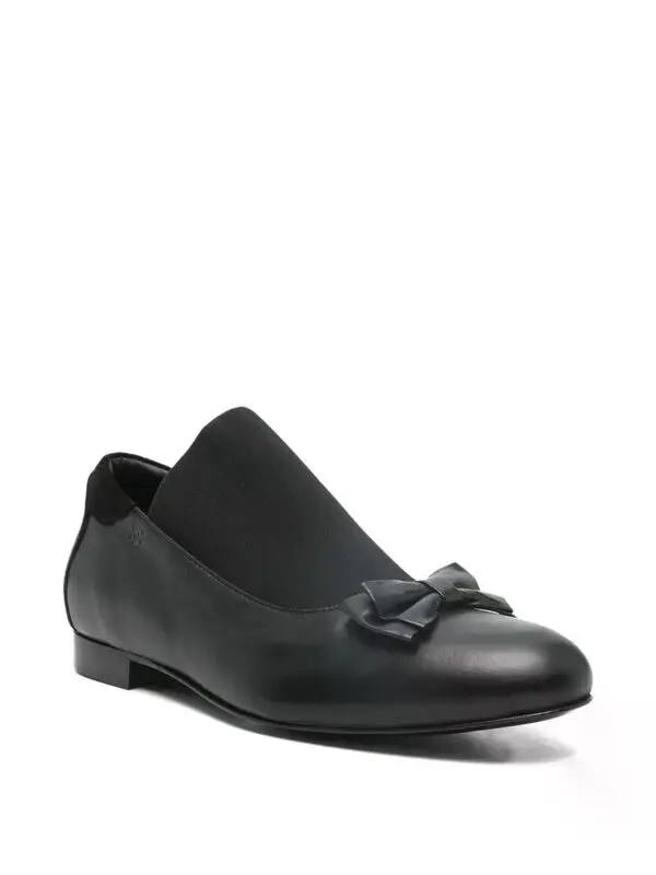 STEFAN COOKE Elastic Bow Loafers