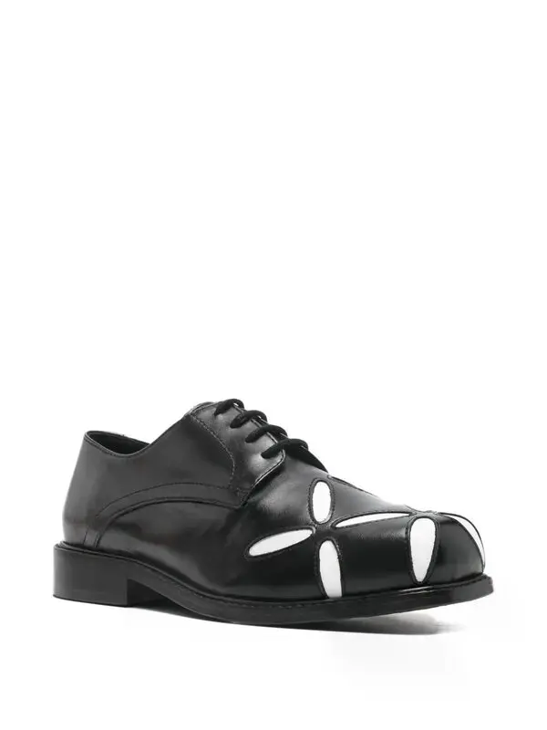 STEFAN COOKE Square-toe Oxford Shoes