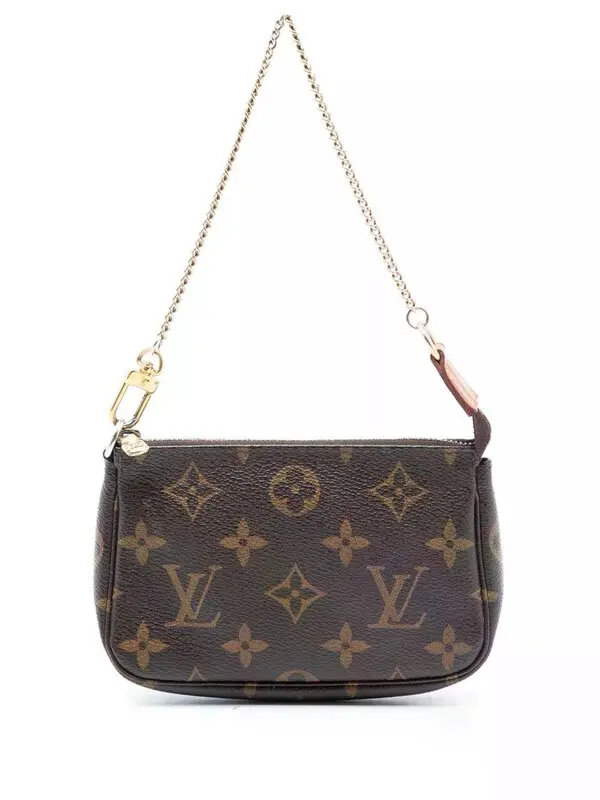LOUIS VUITTON 2014 Monogram Mini Pochette Accessoires Handbag