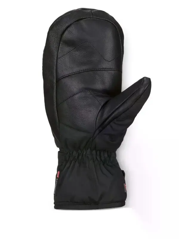 SNOWLIFE Leather-panel Padded Mittens
