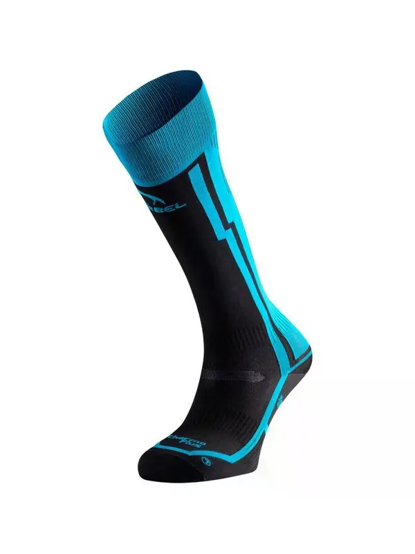 LURBEL Ski Pro Six Ribbed Socks - Black
