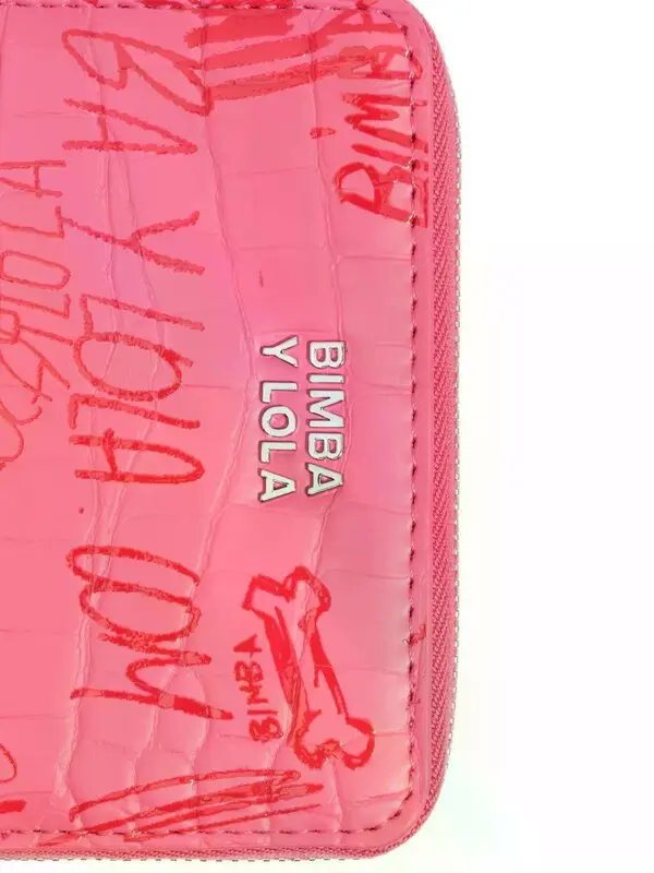 Bimba Y Lola Logo Zip Wallet