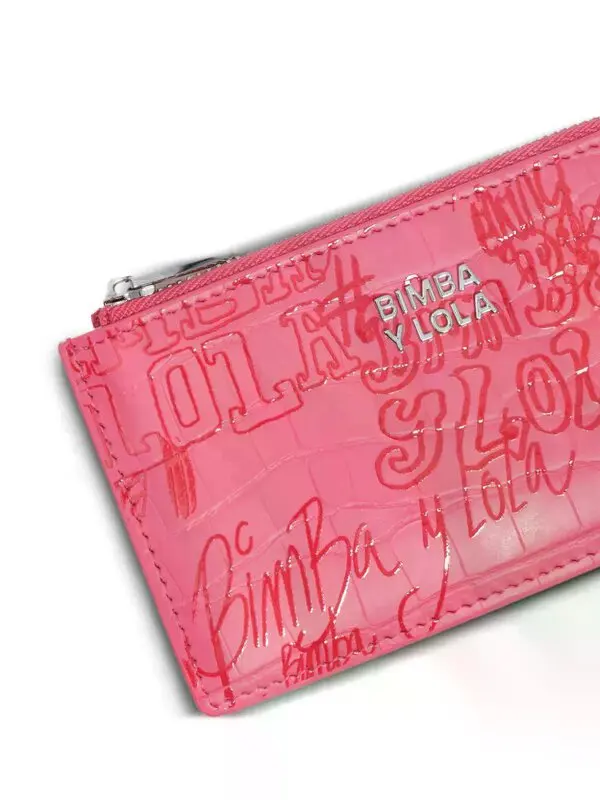 Bimba Y Lola Logo Zip Wallet