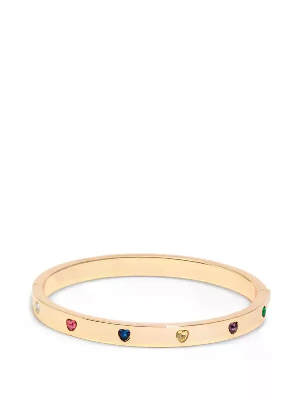 Bimba Y Lola Crystal Heart Bracelet - Pink