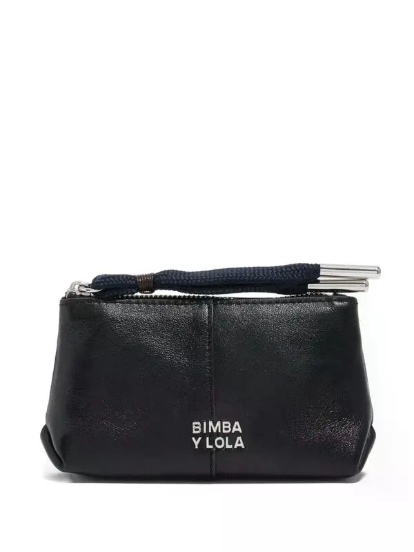 Bimba Y Lola Small Leather Wallet - Black