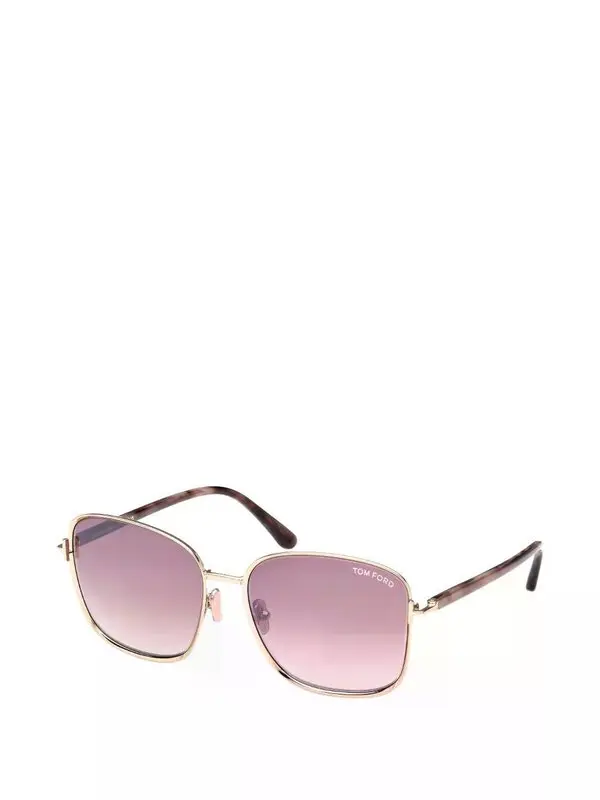 TOM FORD Square Full Rim Sunglasses