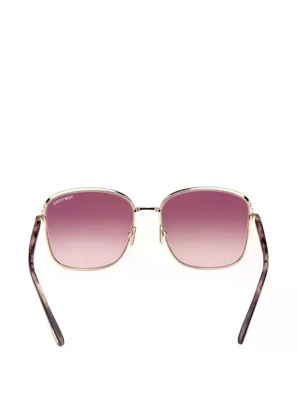 TOM FORD Square Full Rim Sunglasses