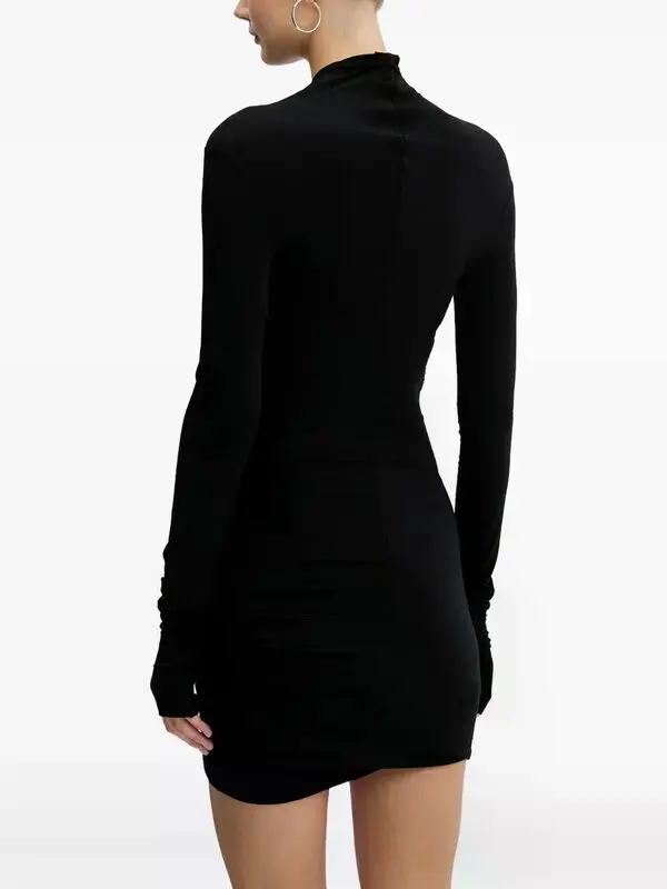 Rick Owens Kairo Long-sleeve Mini Dress