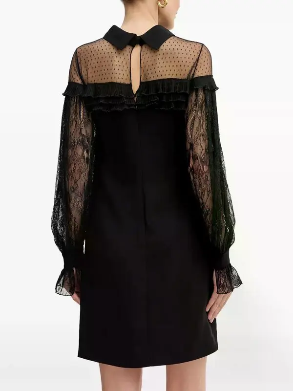 Luisa Spagnoli Gradisca Lace-panel Mini Dress