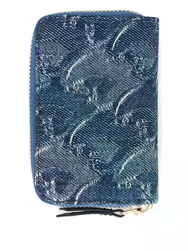 LANVIN Patterned Wallet - Blue