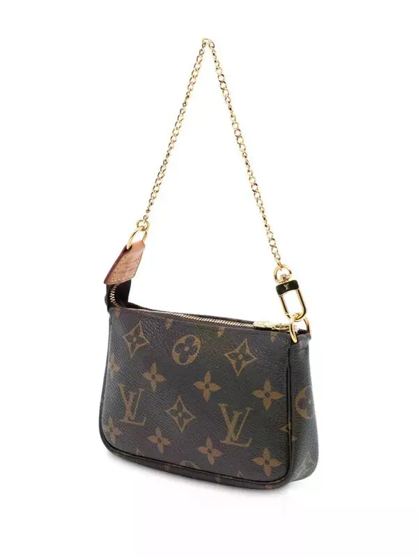 LOUIS VUITTON 2019 Monogram Mini Pochette Accessoires Handbag