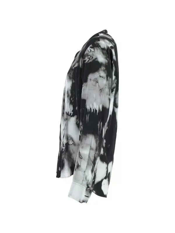 Saint Laurent Tie-dye Button-down Shirt