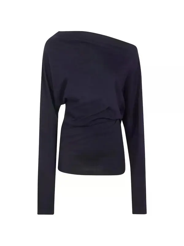 ANN DEMEULEMEESTER Asymmetric-shoulder Top