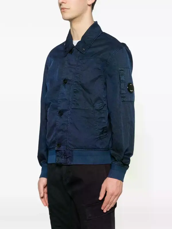 C.P. COMPANY Buttoned Bomber Jacket
