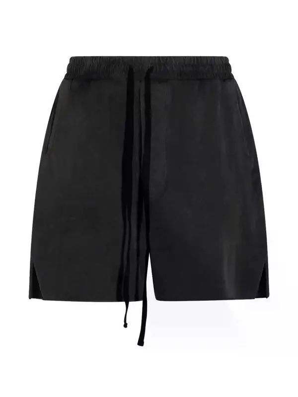 THOM KROM Drawstring Cotton Shorts