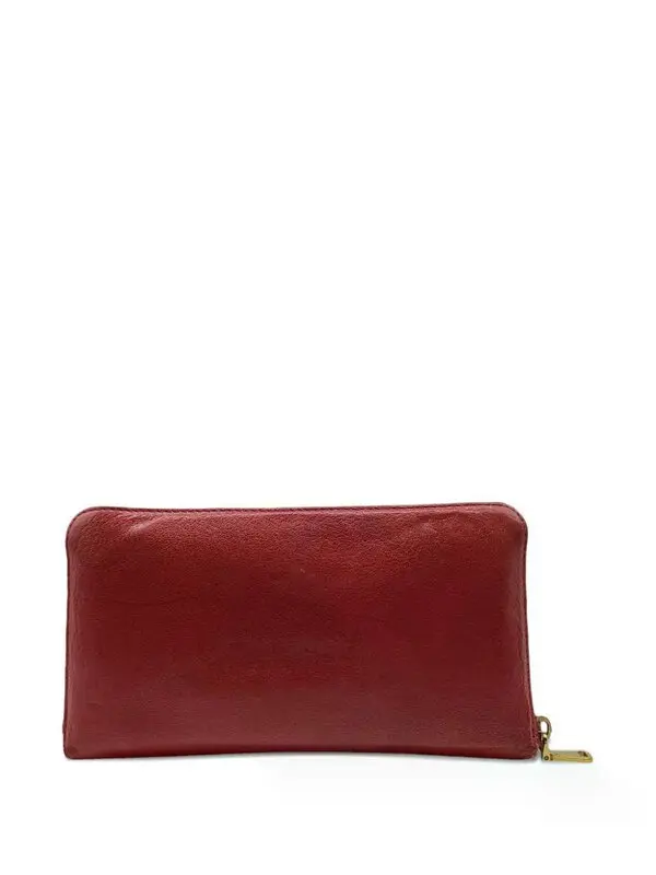 Miu Miu Zip-around Leather Wallet