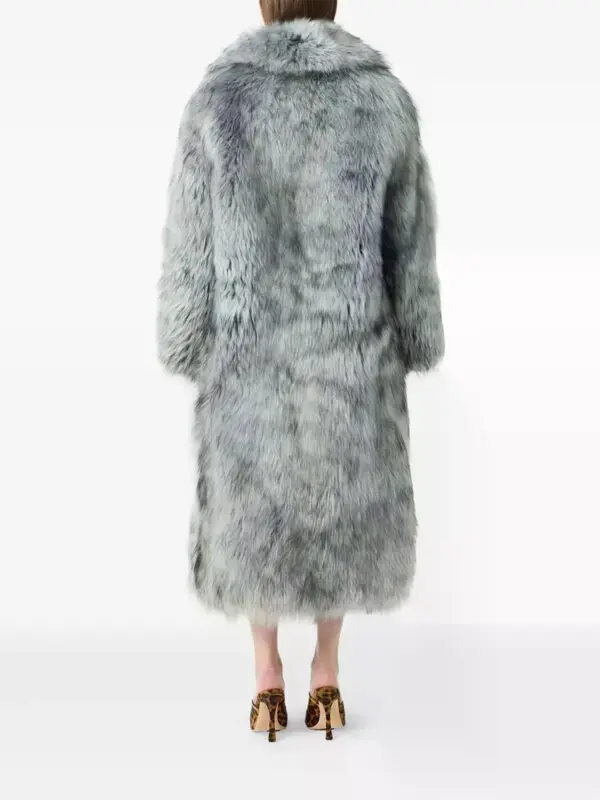 Blumarine Fur Long Coat