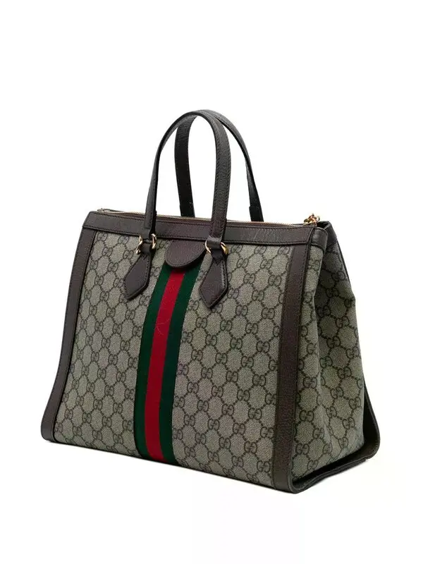 Gucci Gg Supreme Ophidia Satchel