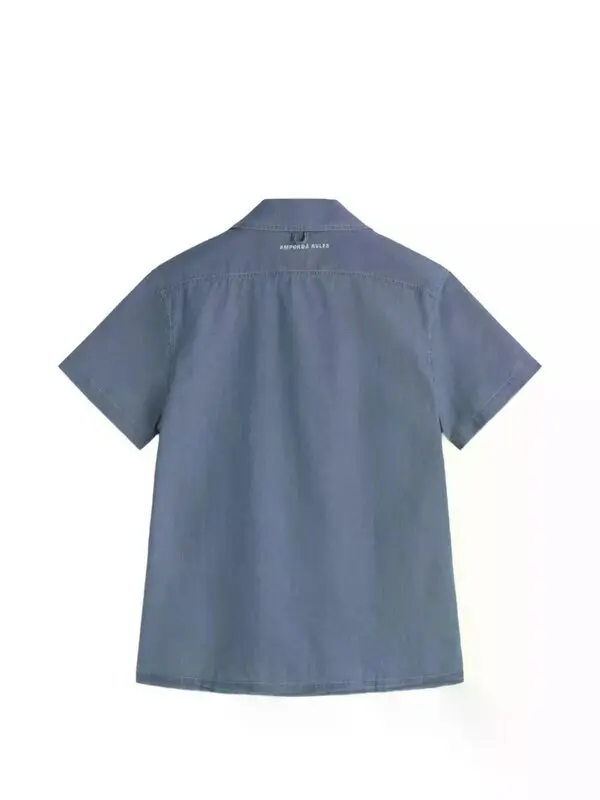 LES HÉRITIERS X Mas Sorrer Short-sleeve Button Shirt