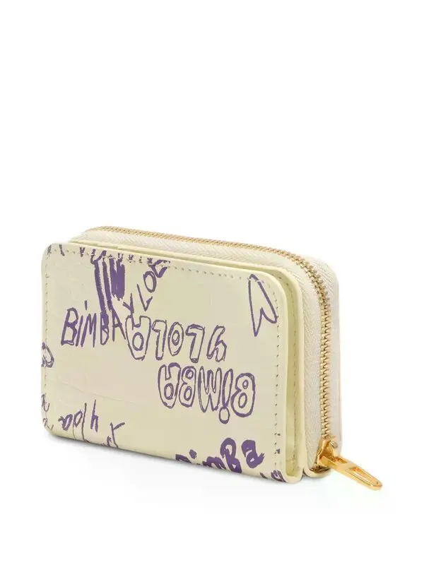 Bimba Y Lola Logo Zip Wallet