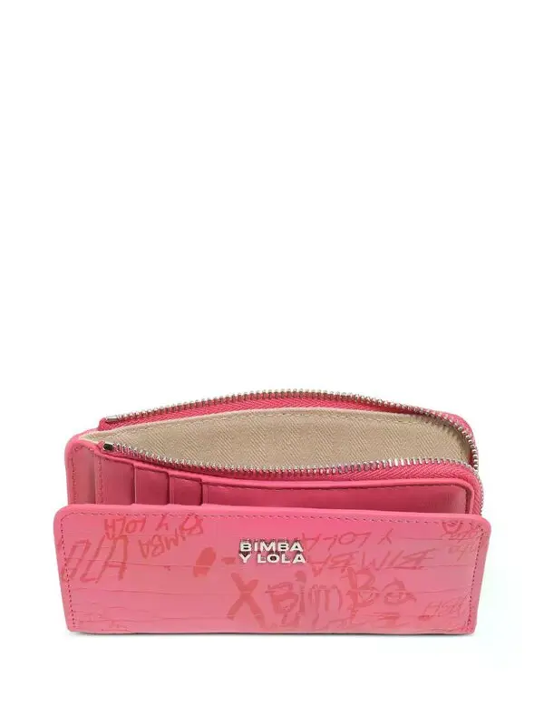 Bimba Y Lola Embossed Logo Wallet