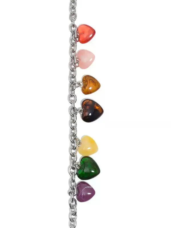 Bimba Y Lola Heart Charm Chain Necklace