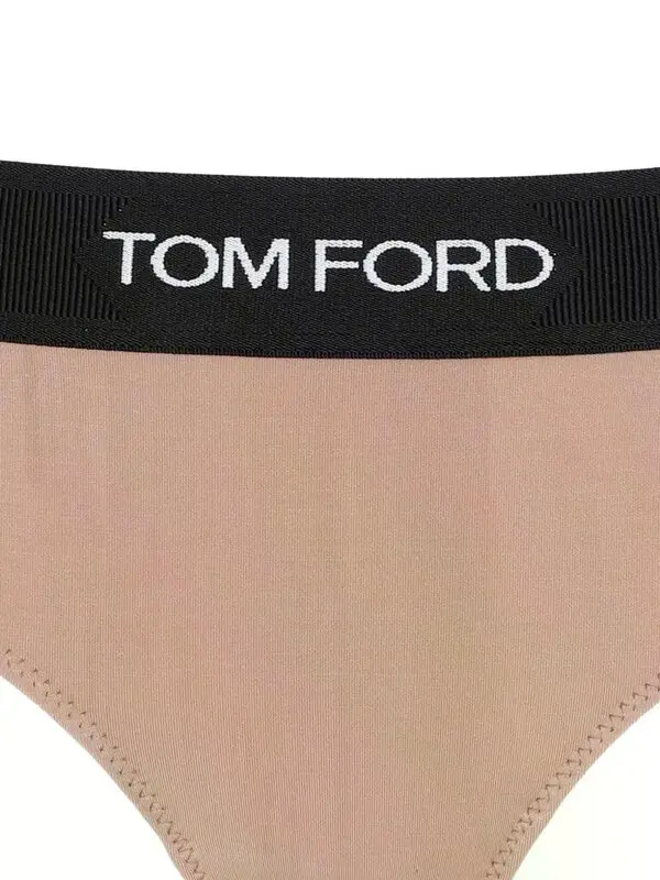 TOM FORD Logo-lettering Thongs