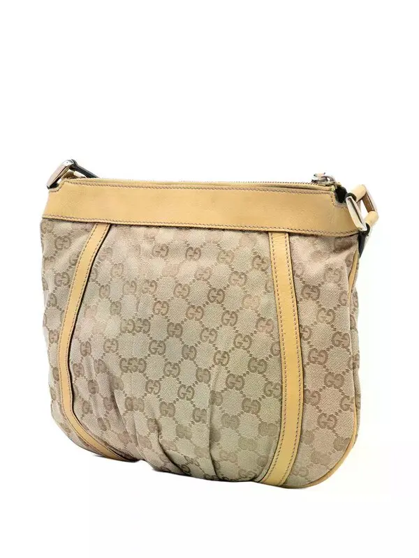 Gucci Gg Canvas Abbey D-ring Crossbody Bag - Brown
