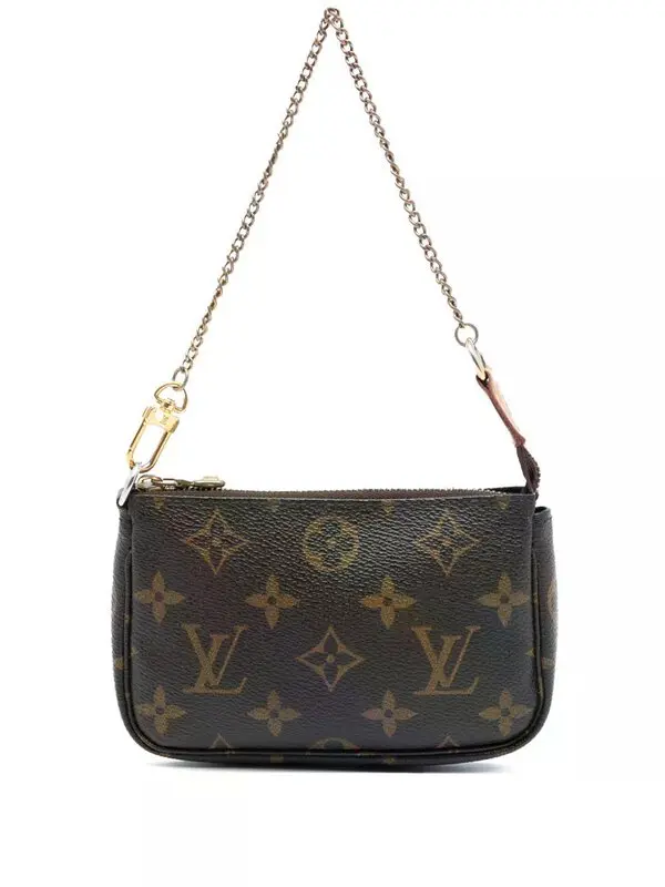 LOUIS VUITTON 2008 Monogram Mini Pochette Accessoires Handbag